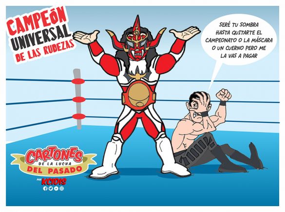 Jushin Thunder Liger gana el Campeonato Universal CMLL - Kcidis
